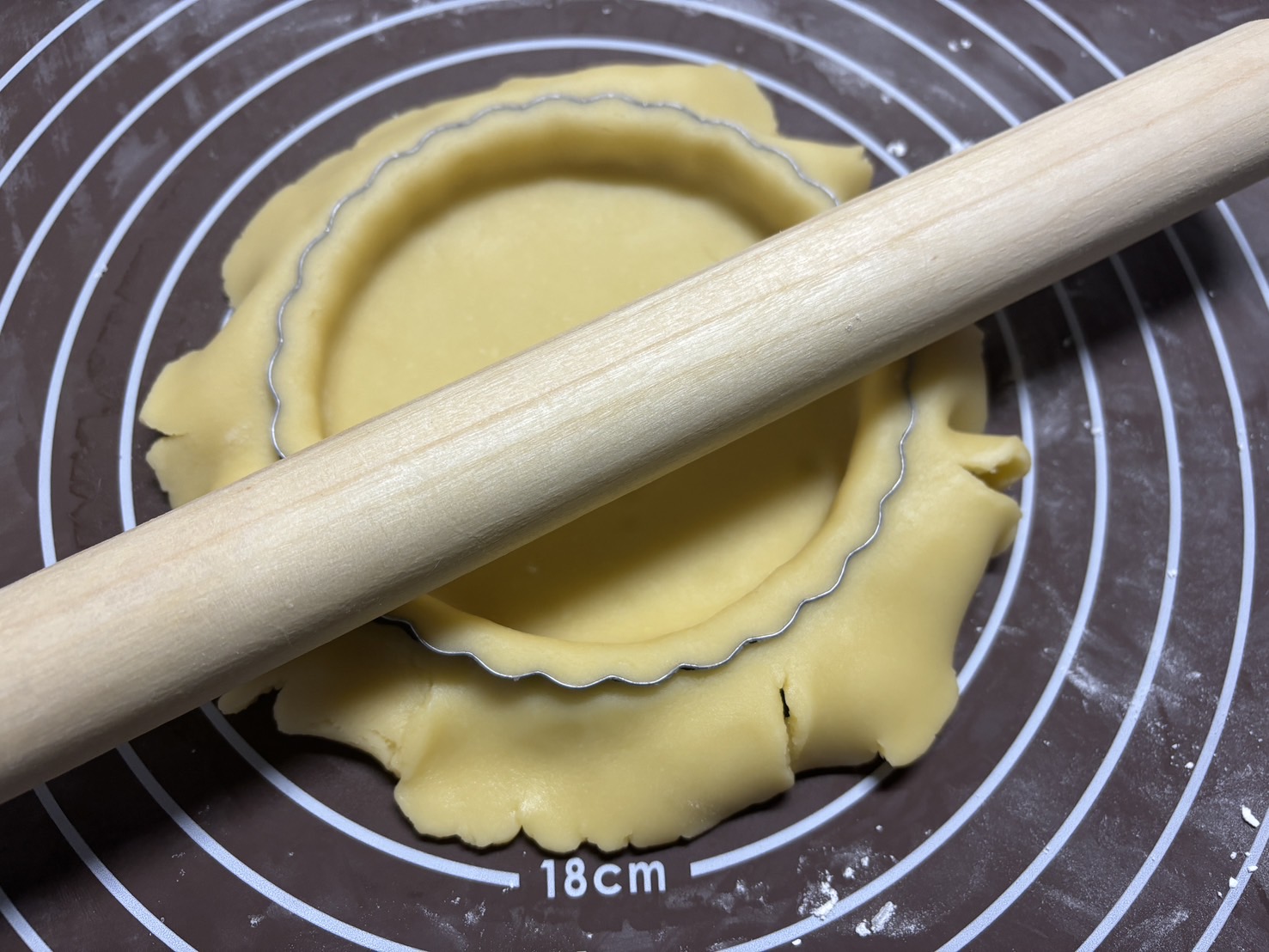 砂糖の違いによる タルトの焼き上がり比較 | からん：レシピ